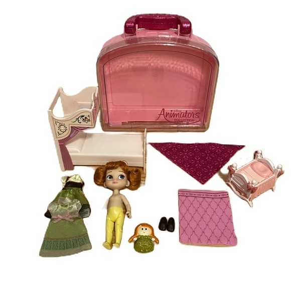 Disney | Toys | Disney Animators Collection Anna Doll Play Set Frozen ...